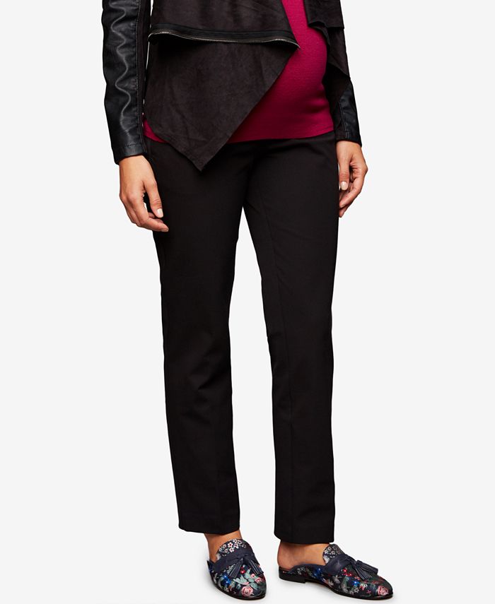 A Pea in the Pod Maternity Straight Leg Dress Pants - Macy's