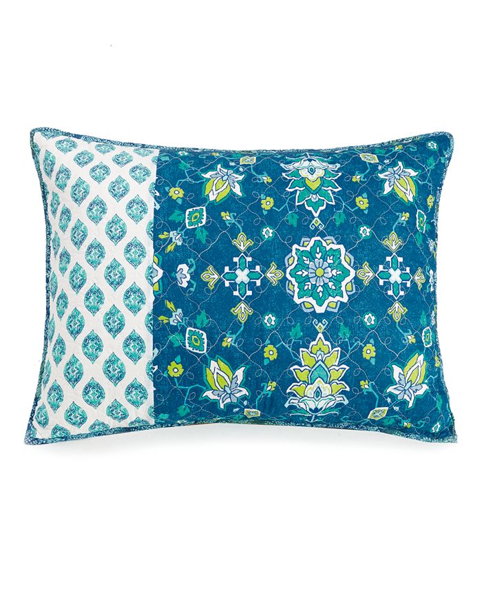 Jessica Simpson Murano Glass Reversible Cotton Quilt and Sham ...