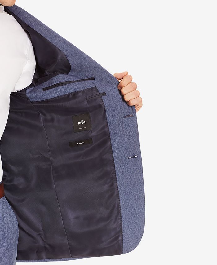 Hugo Boss BOSS Men's Slim-Fit Birdseye Suit - Macy's