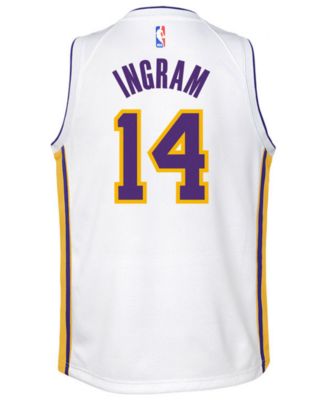 Nike Brandon Ingram Los Angeles Lakers Association Swingman Jersey, Big ...