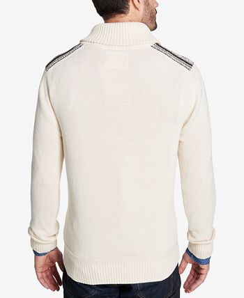 Weatherproof Vintage Men's Shawl-Collar Toggle-Button Sweater - Macy's