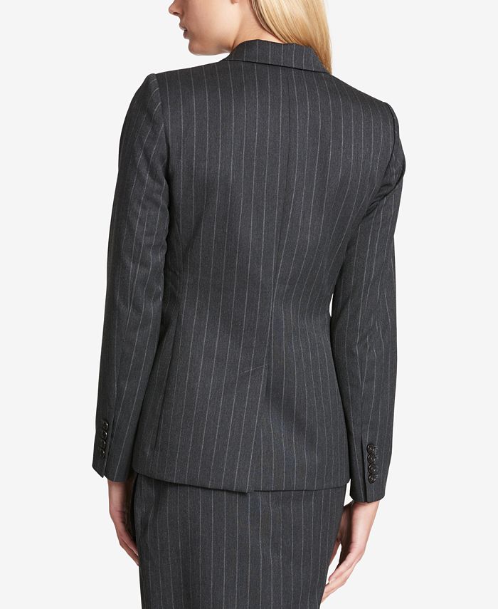 DKNY One Button Blazer - Macy's