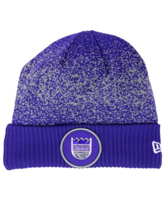 New Era Sacramento Kings On Court Collection Cuff Knit Hat - Macy's