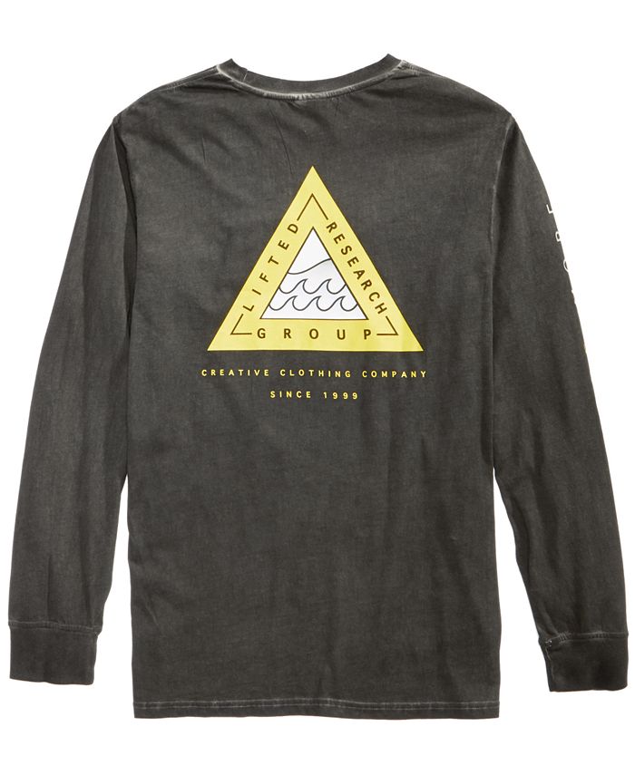 LRG Men's Wavy Long-Sleeve T-Shirt - Macy's