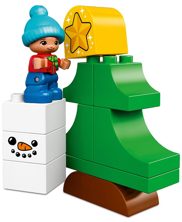 LEGO® DUPLO® 45-Pc. Town Santa's Winter Holiday 10837 - Macy's