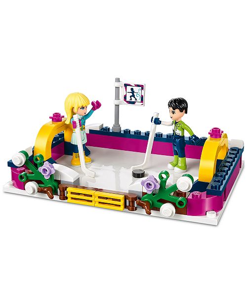 LEGO® 307-Pc. Friends Snow Resort Ice Rink 41322 & Reviews - Macy's