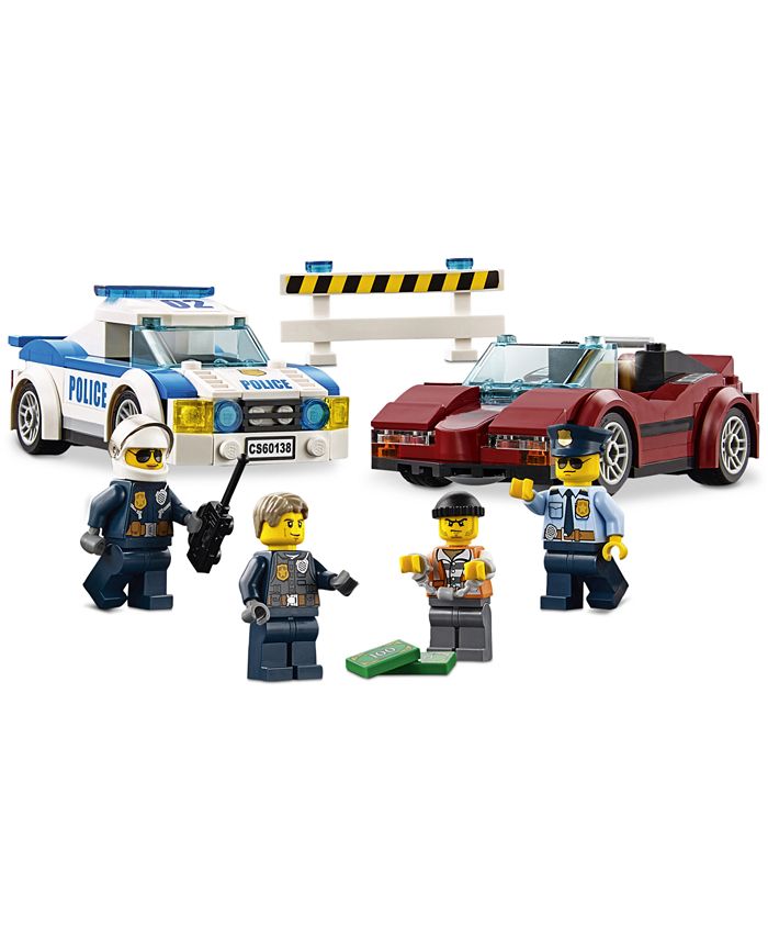 LEGO® City 294-Pc. Police High-Speed Chase 60138 - Macy's