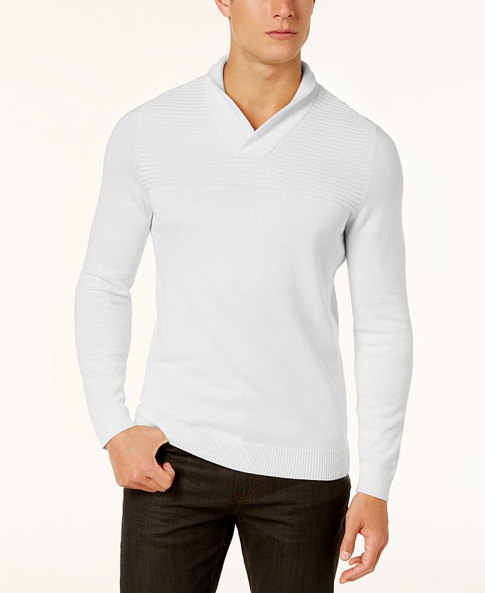 Alfani Men's Textured Zip-Front Cardigan, Created for Macy's - Macy's