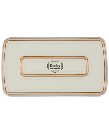 Denby Dinnerware, Heritage Terrace Accent Rectangular Platter - Macy's