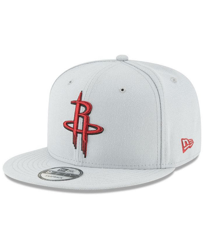 New Era Houston Rockets Team Metallic 9FIFTY Snapback Cap - Macy's