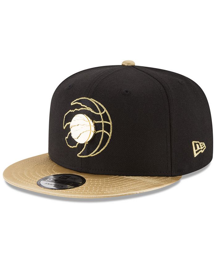 New Era Toronto Raptors Triple Gold 9FIFTY Snapback Cap - Macy's