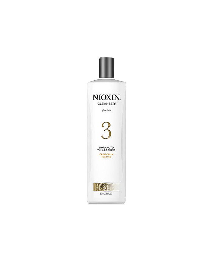Nioxin System 3 Cleanser, 16.9-oz., from PUREBEAUTY Salon & Spa - Macy's
