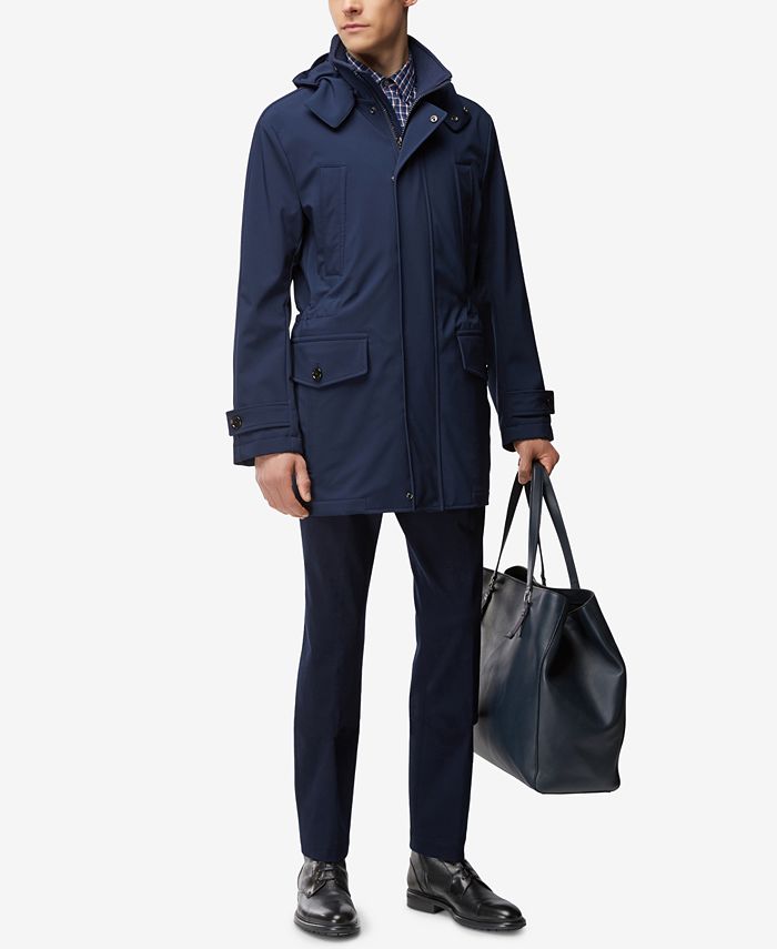 Hugo Boss BOSS Men's Softshell Utility Parka - Macy's