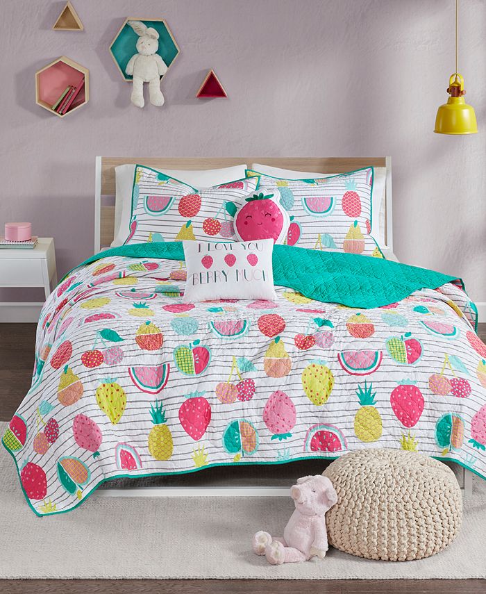 Urban Habitat Frutti Tutti 4-Pc. Twin/Twin XL Coverlet Set - Macy's