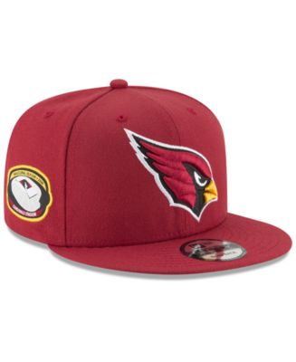 New Era Arizona Cardinals Anniversary Patch 9FIFTY Snapback Cap - Macy's