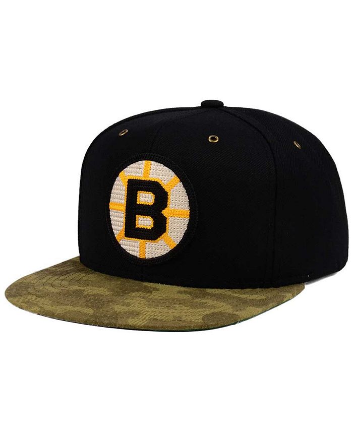 CCM Boston Bruins Fashion Camo Snapback Cap - Macy's