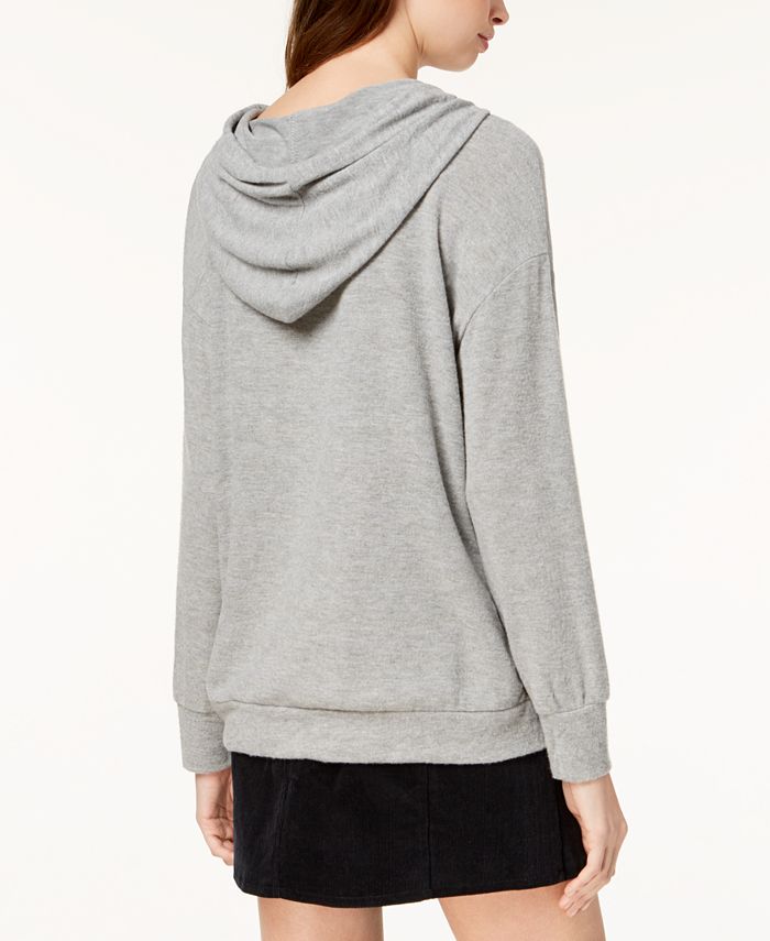 Hybrid Juniors' Coast To Coast Graphic Hoodie - Macy's
