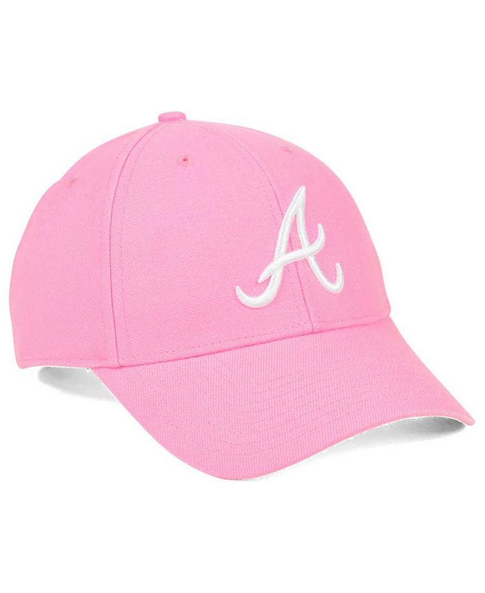 '47 Brand Atlanta Braves Pink Series Cap - Macy's