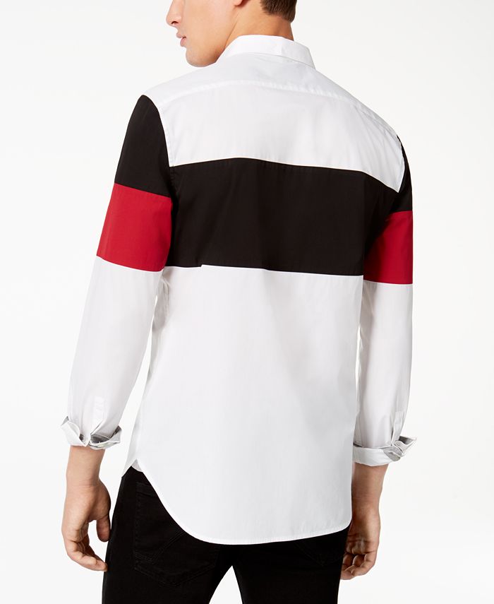 Kenneth Cole Men's Colorblocked Shirt - Macy's