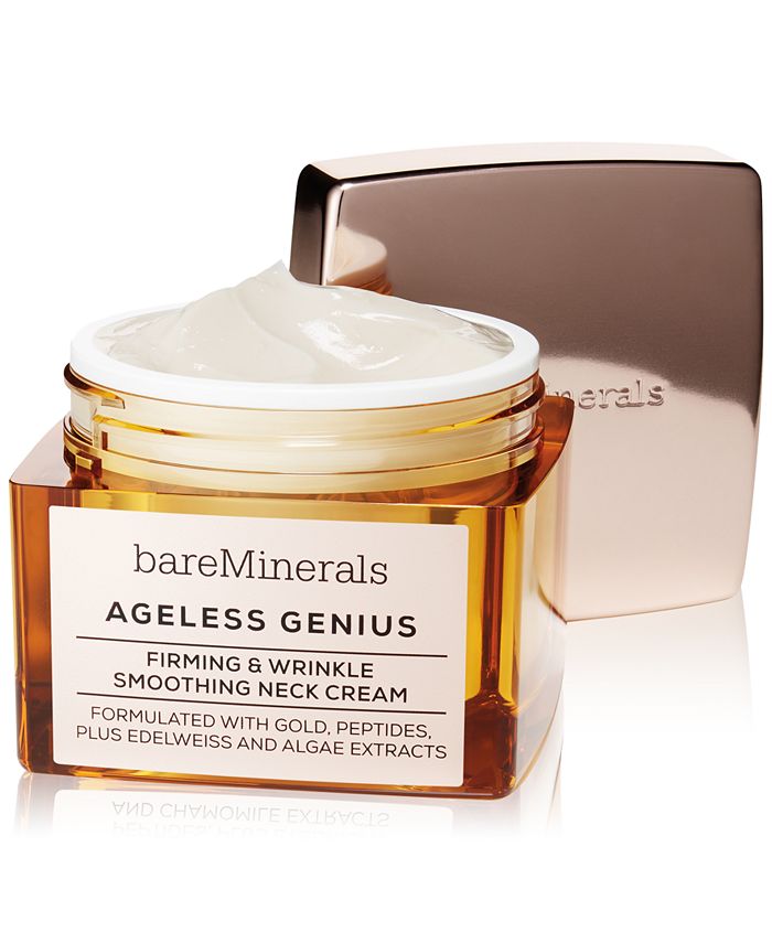 bareMinerals Ageless Genius Firming & Wrinkle Smoothing Neck Cream - Macy's