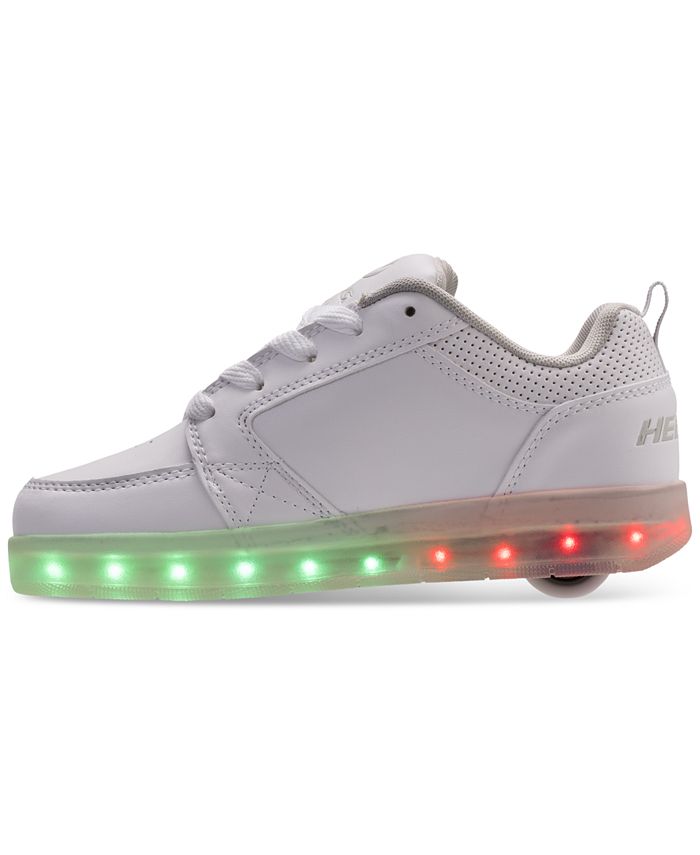 Heelys Little Boys' Premium 1 Lo Light-Up Skate Casual Sneakers from ...