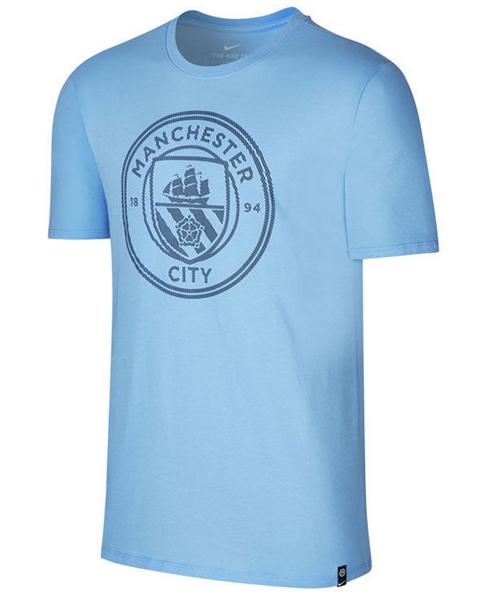 Nike Men's Manchester City Club Team Crest T-Shirt - Macy's