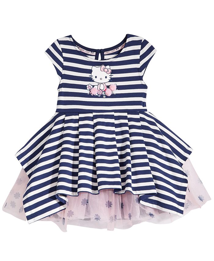 Hello Kitty Striped Dress, Baby Girls - Macy's