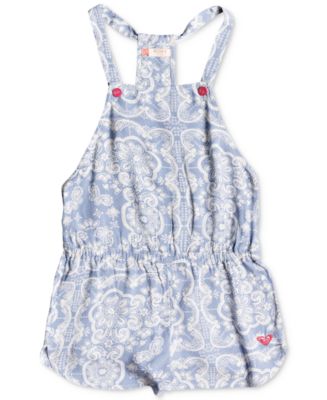 Roxy Salt Memory Romper, Big Girls - Macy's
