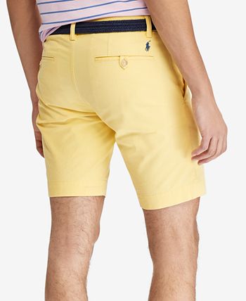 Polo Ralph Lauren Men's Stretch Slim-Fit Chino 9-1/2" Shorts - Macy's