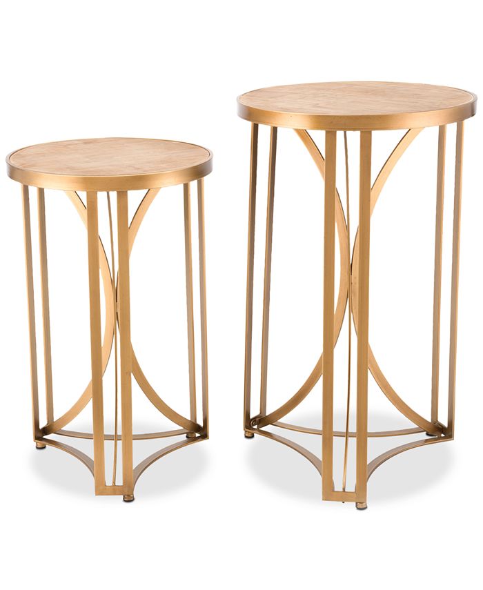 Zuo Spinner Small End Table, Quick Ship - Macy's