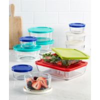 Pyrex 22 Piece Food Storage Container Set