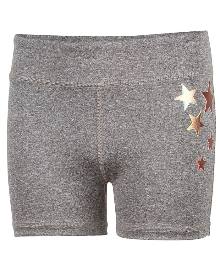 Ideology Gold Star Compression Shorts, Toddler Girls, Created for Macy ...
