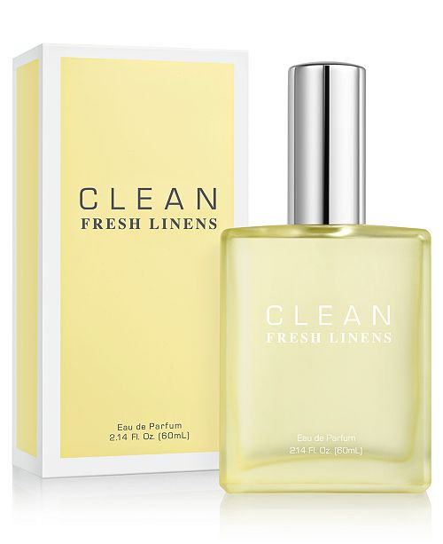CLEAN Fragrance Fresh Linens Eau de Parfum, 2.14-oz. & Reviews - All ...