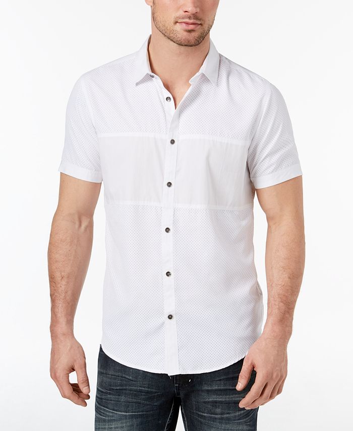 INC International Concepts I.N.C. Men's Print Blocked Shirt, Created ...