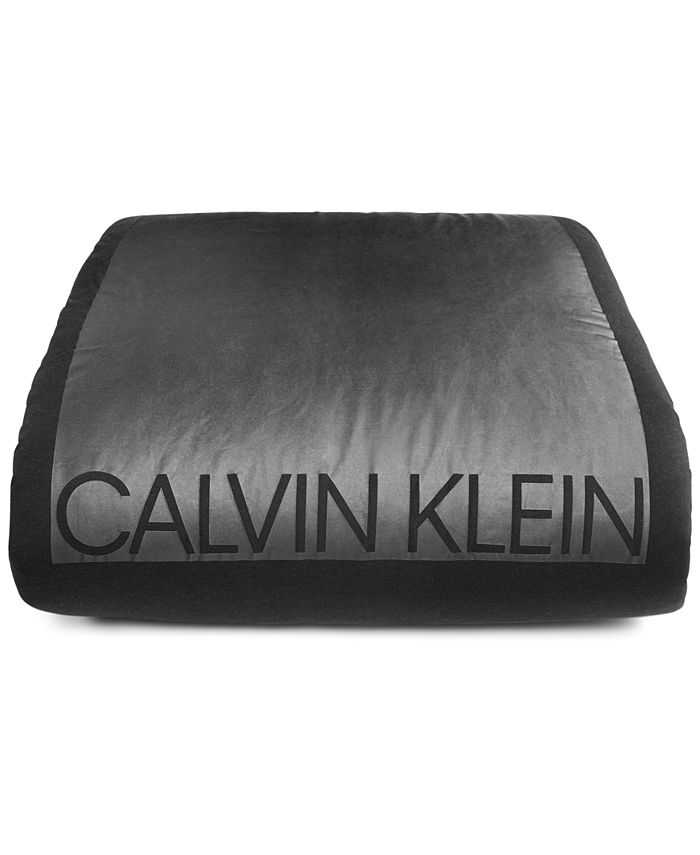 Calvin Klein Harrison Black Full/Queen Duvet Cover & Reviews - Duvet ...
