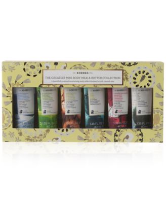 Korres 6-Pc. The Greatest Mini Body Milk & Butter Set - Macy's