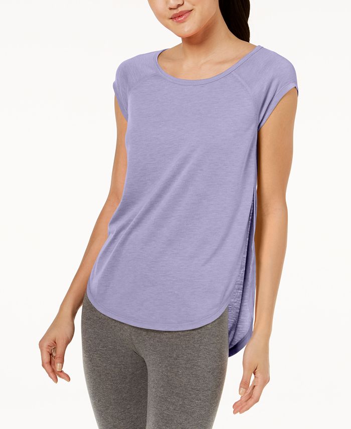 Calvin Klein Cap-Sleeve Open-Side Top - Macy's