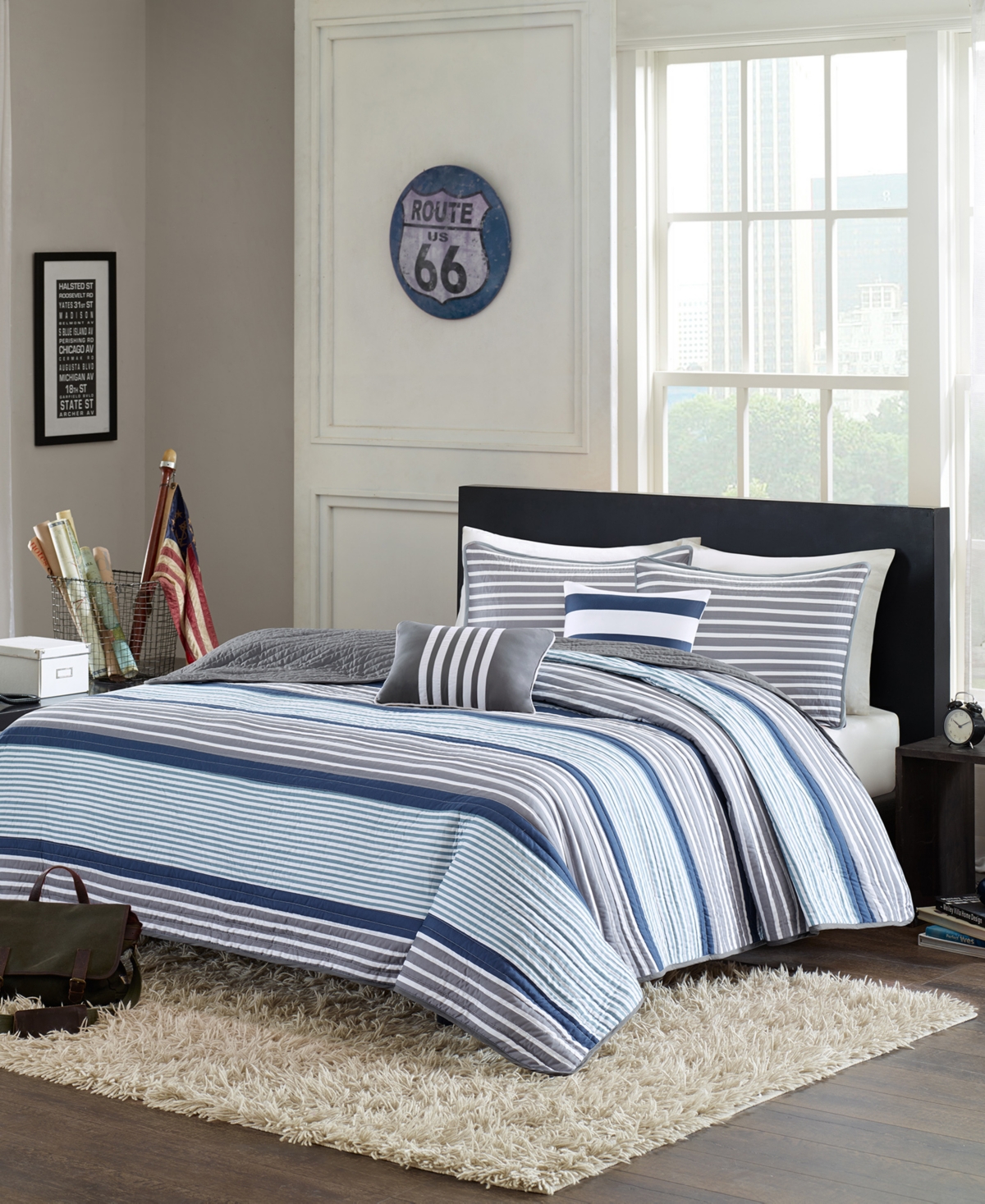 Click here for Intelligent Design Paul 4-Pc. Quilt Set  Twin/Twin... prices