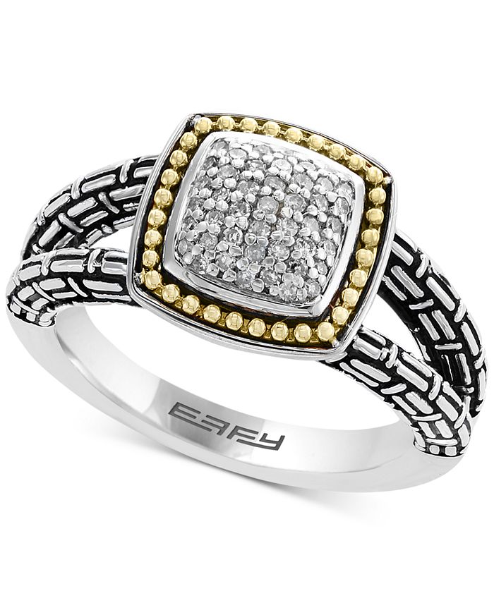 EFFY Collection Balissima by EFFY® Diamond Cluster Ring (1/5 ct. t.w ...