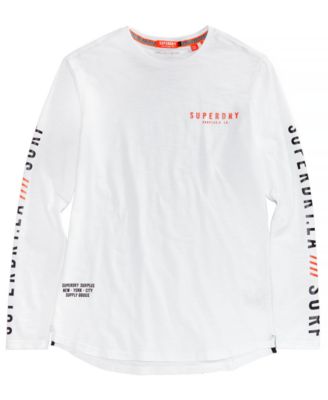 Superdry Men's Surplus Goods Logo-Print Longline T-Shirt - Macy's