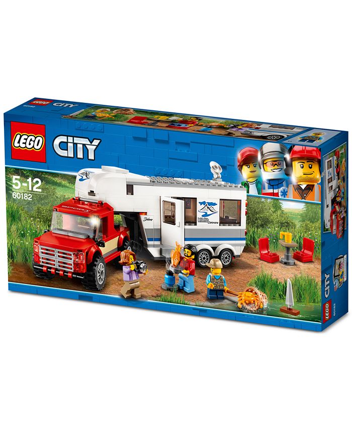 LEGO® City Pickup & Caravan 60182 - Macy's
