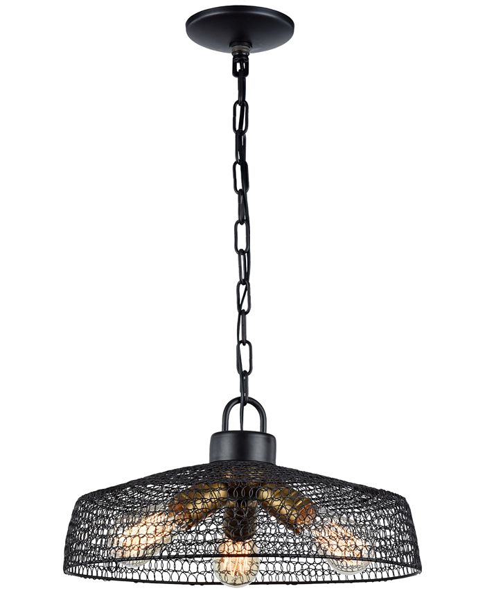 Zeev Lighting Urban 3-Light Pendant - Macy's