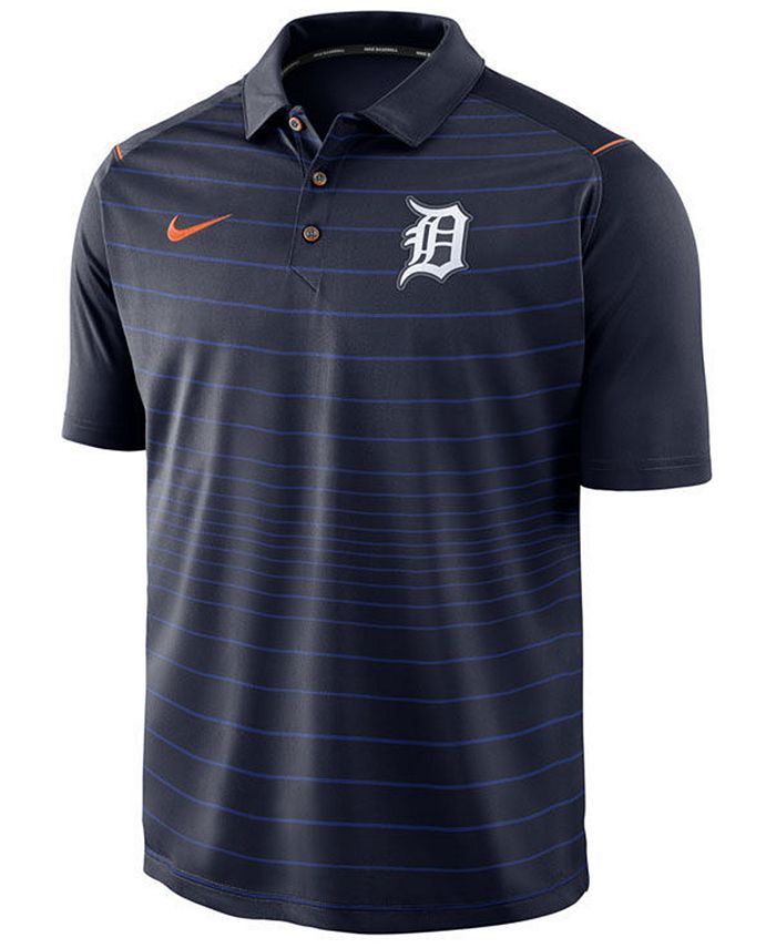 Nike Men's Detroit Tigers Stripe Polo - Macy's