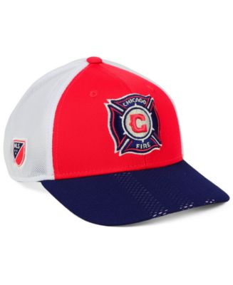 adidas Chicago Fire Authentic Mesh Adjustable Cap - Macy's