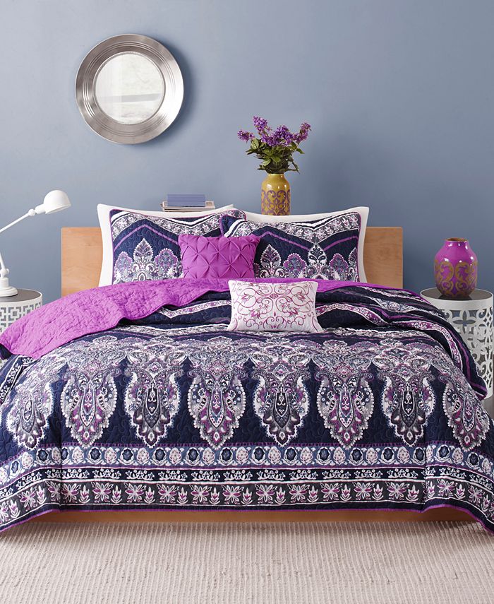 Intelligent Design Adley 4-Pc. Twin/Twin XL Coverlet Set - Macy's