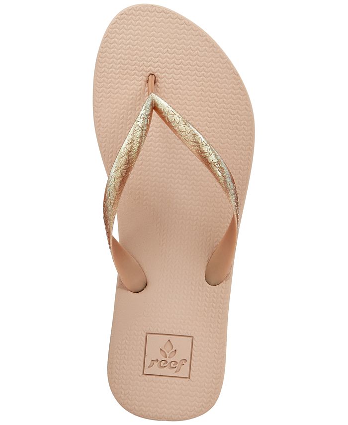 REEF Escape Lux Iridescent Flip-Flop Sandals - Macy's
