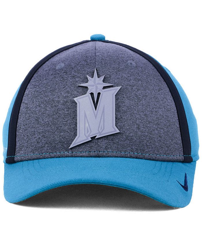 Nike Seattle Mariners Team Color Reflective Swooshflex Cap - Macy's