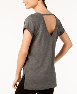 Ideology V-Back T-Shirt, Created for Macy's - Macy's