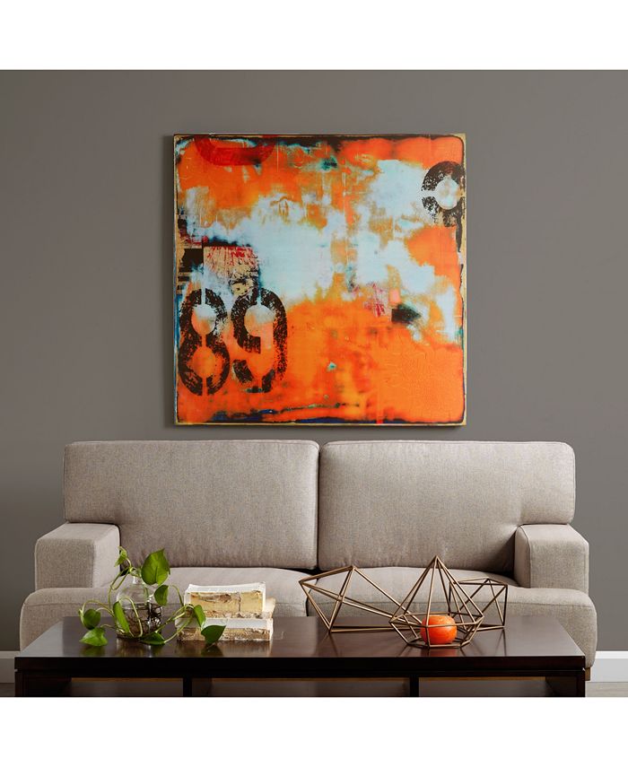 JLA Home INK+IVY Urban Collage 2 Canvas Print - Macy's