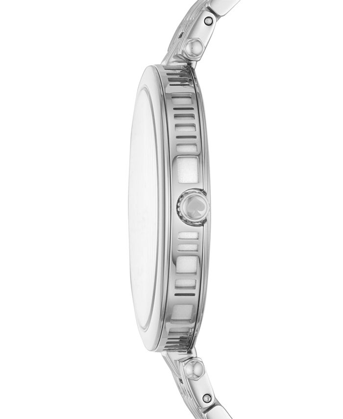 kate spade new york Women's Varick Stainless Steel Bracelet Watch 36mm ...
